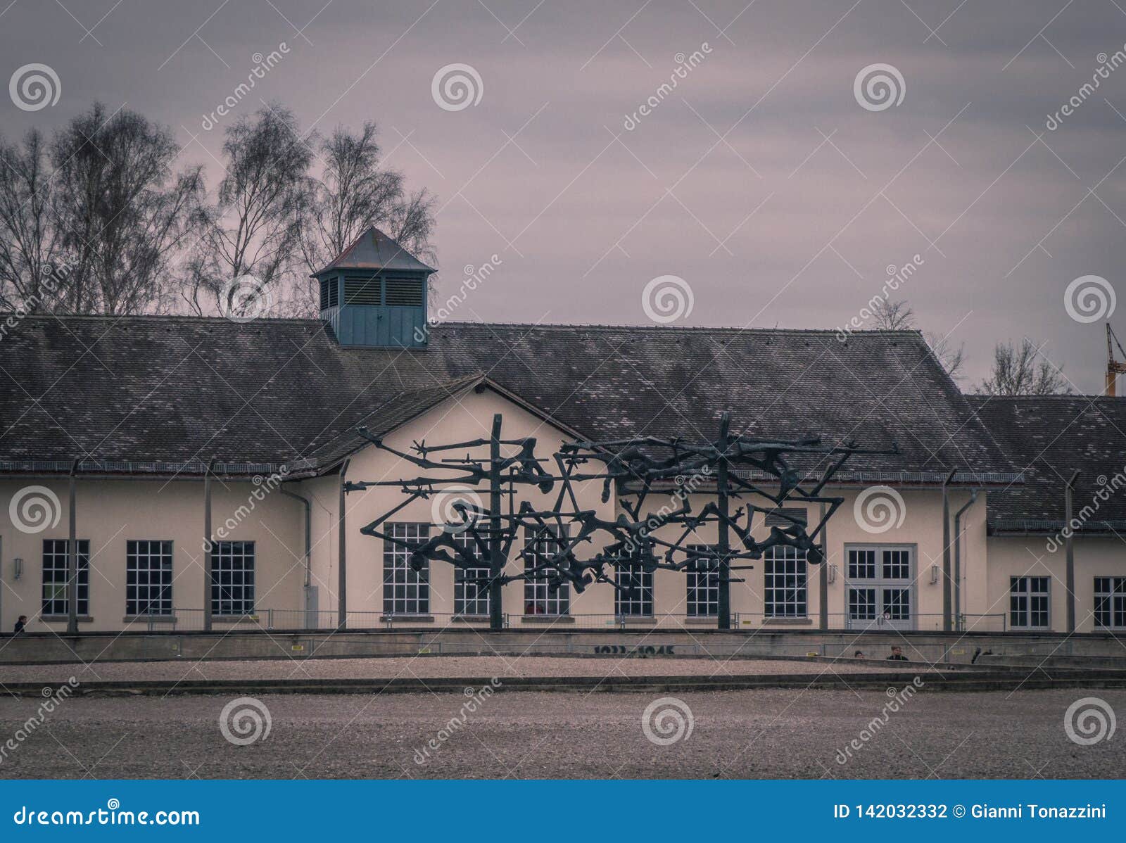 Dachau Concentration Camp Memorial Editorial Photography - Image of ...