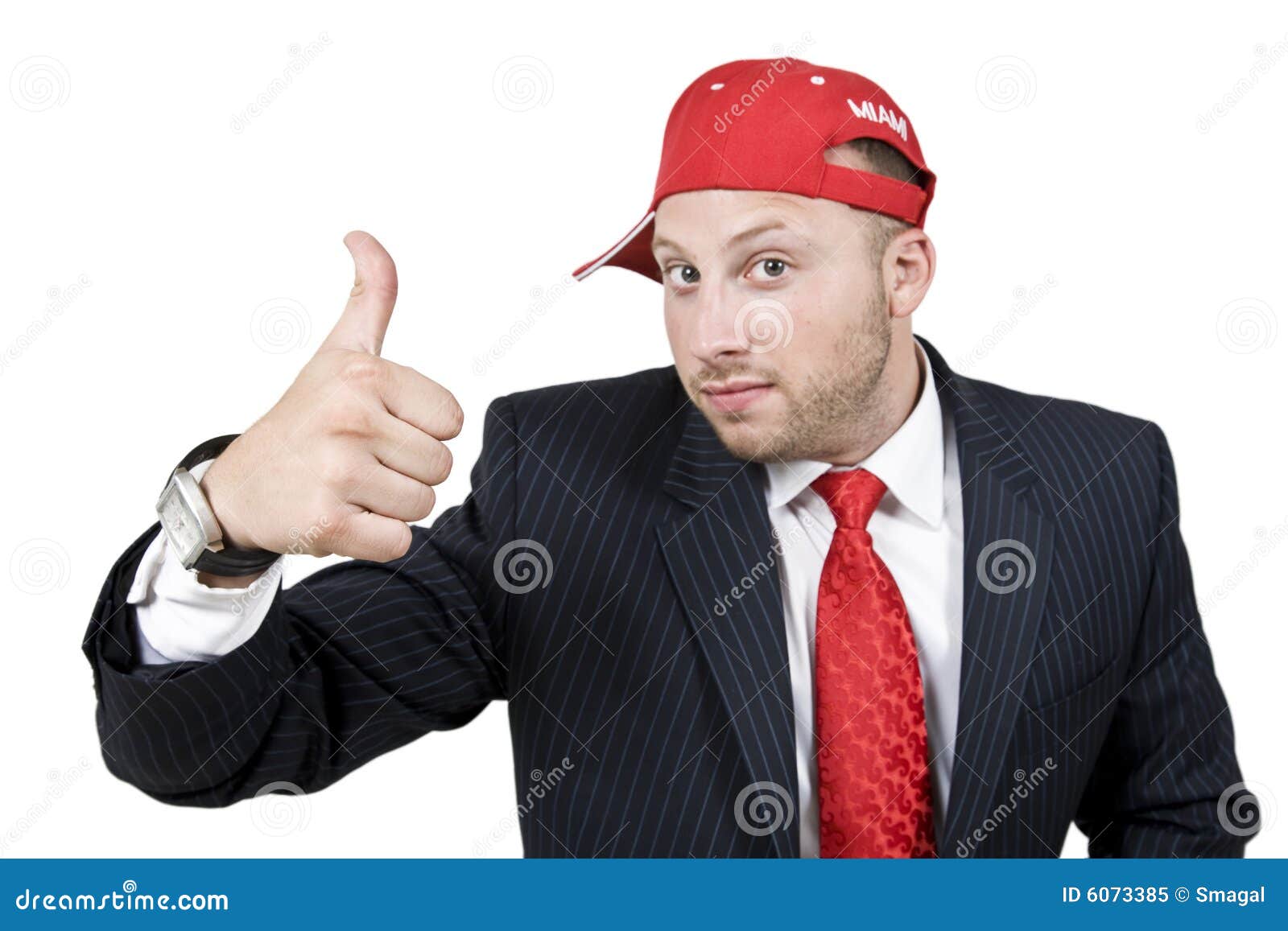 Man Wishing Good Luck Royalty Free Stock Photo - Image: 6073385