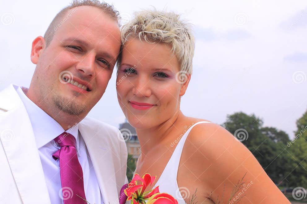 Man and woman stock image. Image of beauty, wearing, couple - 23446495