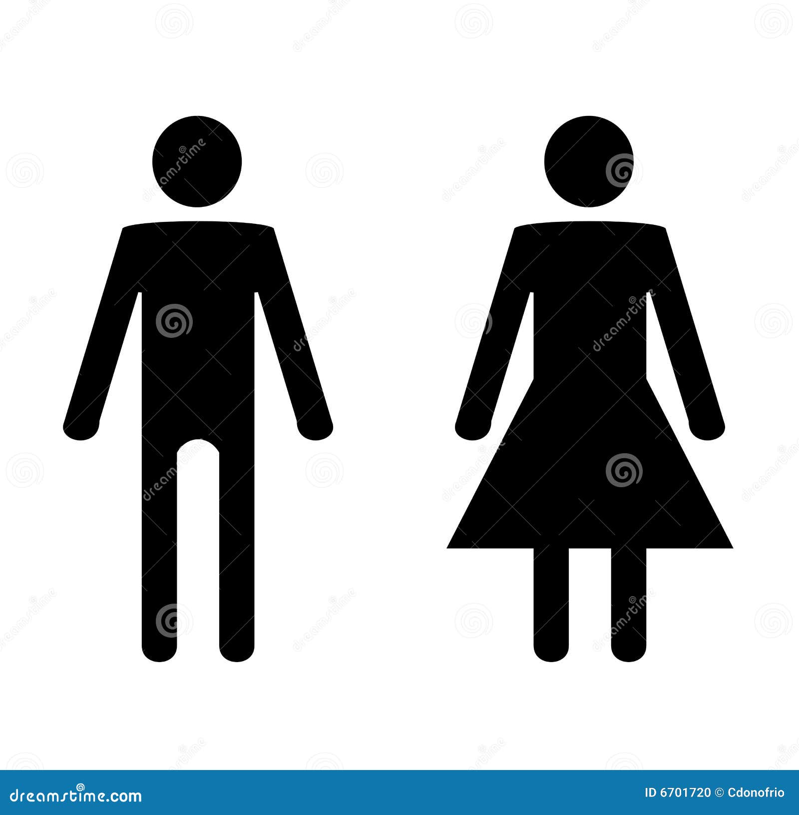 Man and Woman stock illustration. Illustration of sanitary - 6701720