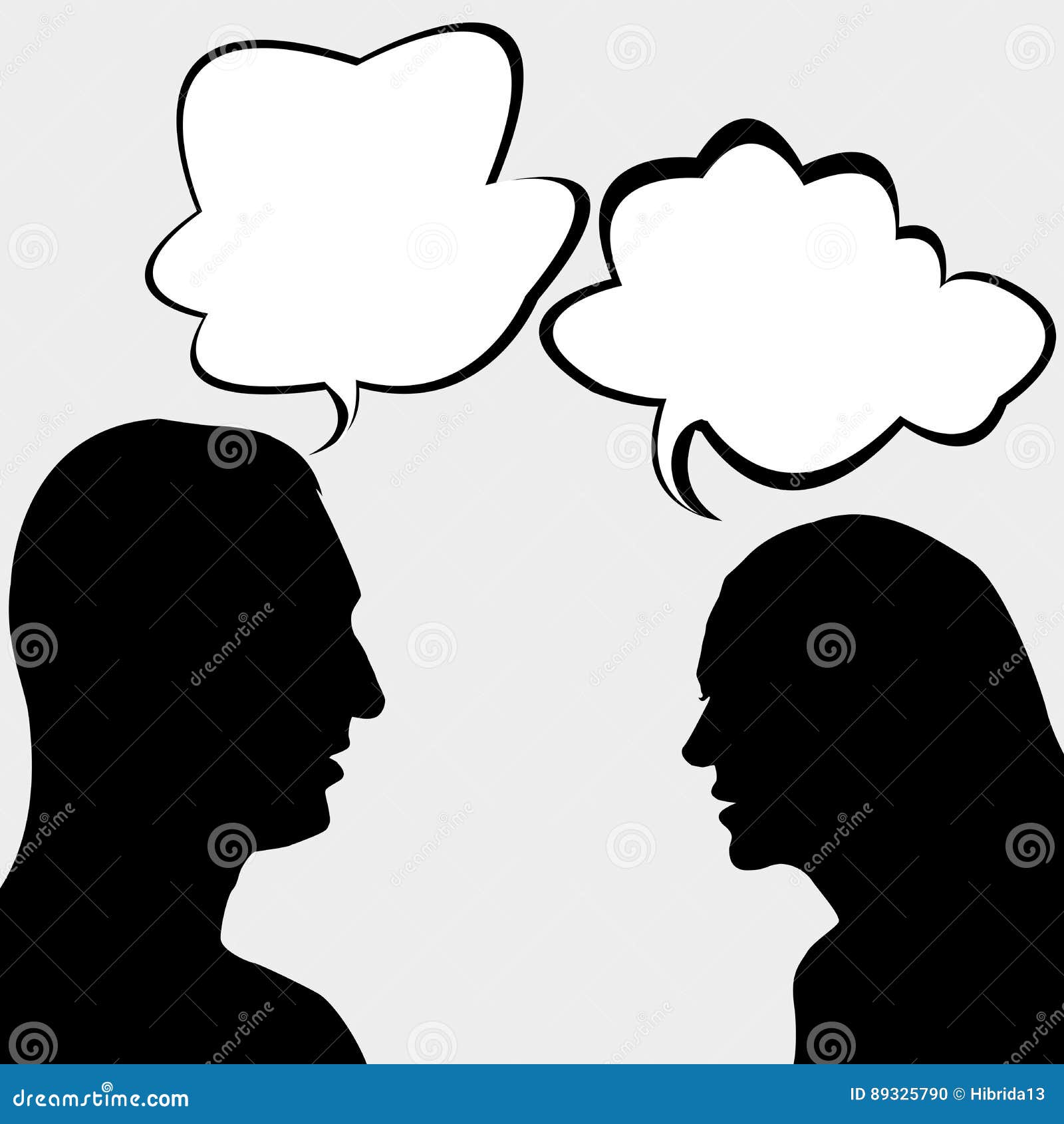 Woman Chatting. Online Love Date. Vector Simple Romantic Conversation ...