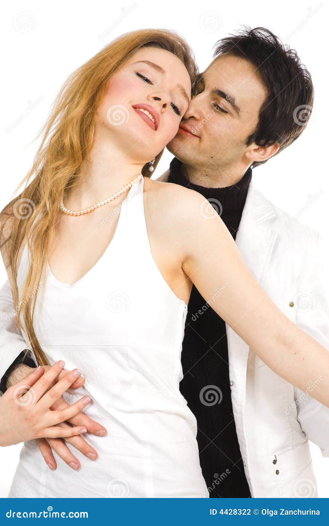 The man and woman dance stock photo. Image of girls, adolescence - 4428322