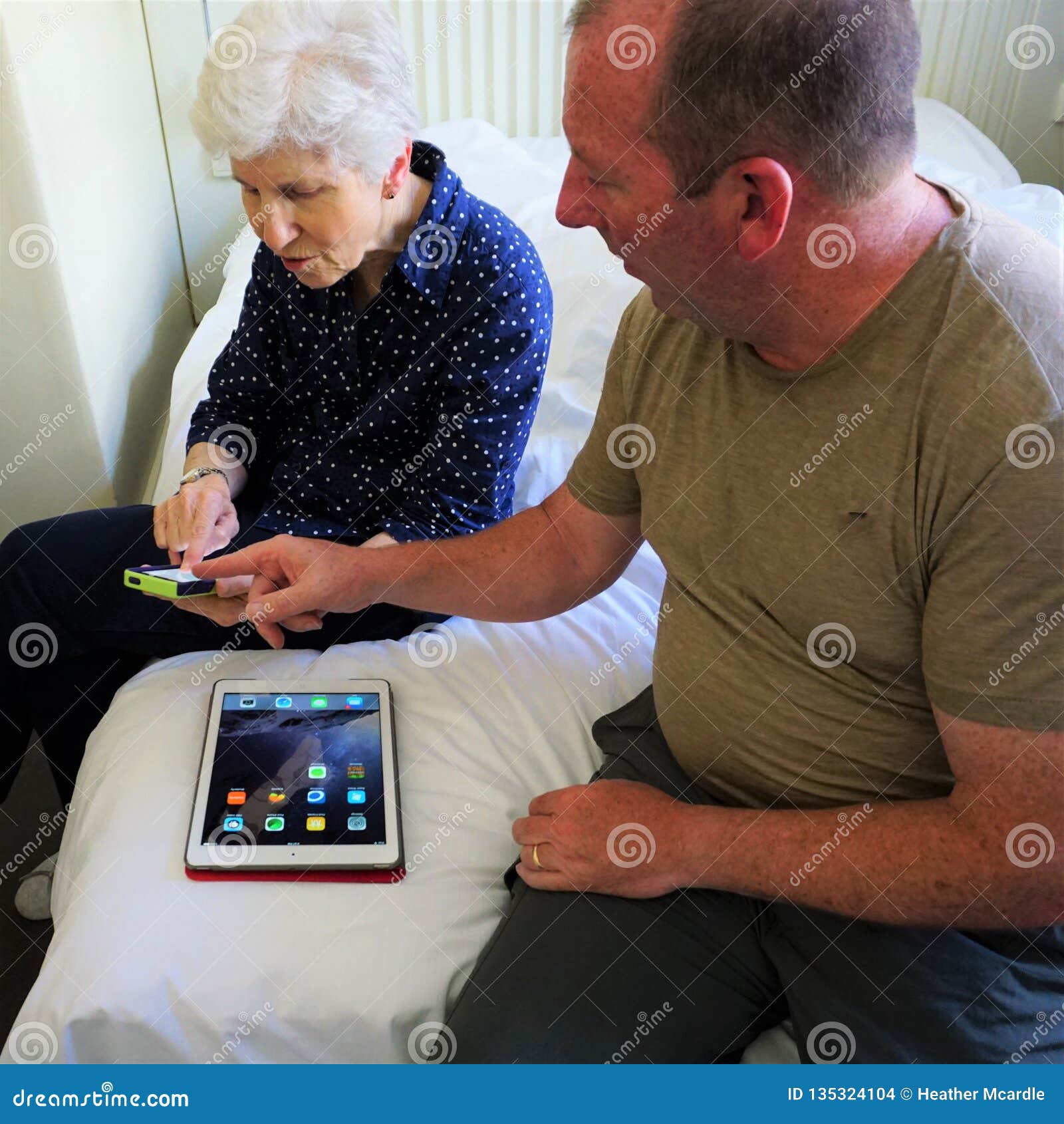 Older Man Son Tech Stock Photos - Free & Royalty-Free Stock Photos from ...