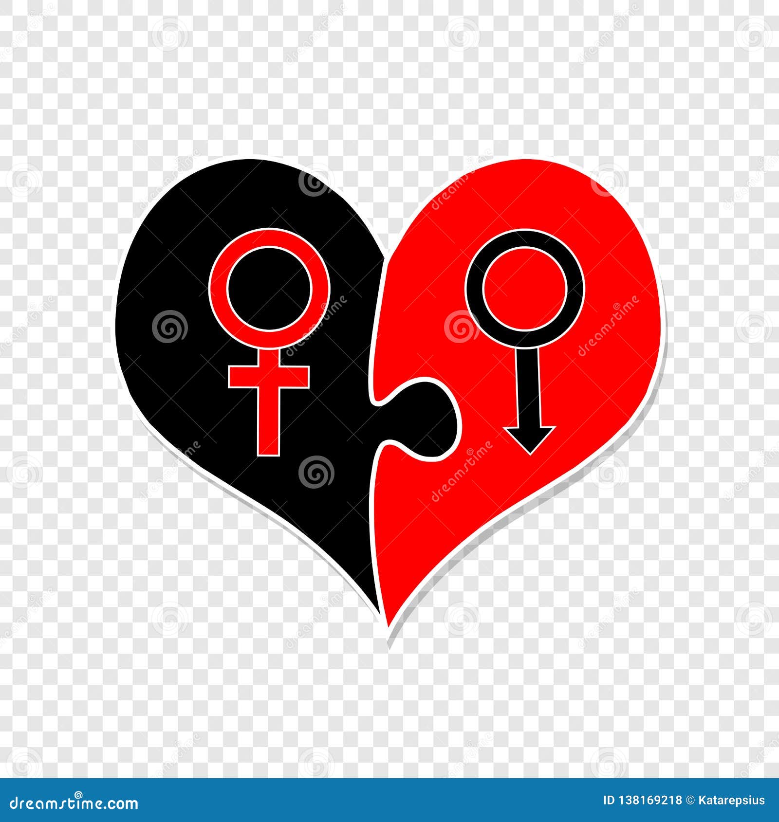 Man And Woman Mars And Venus Sign Sex Symbols Stock Vector Illustration Of Mars Love 138169218