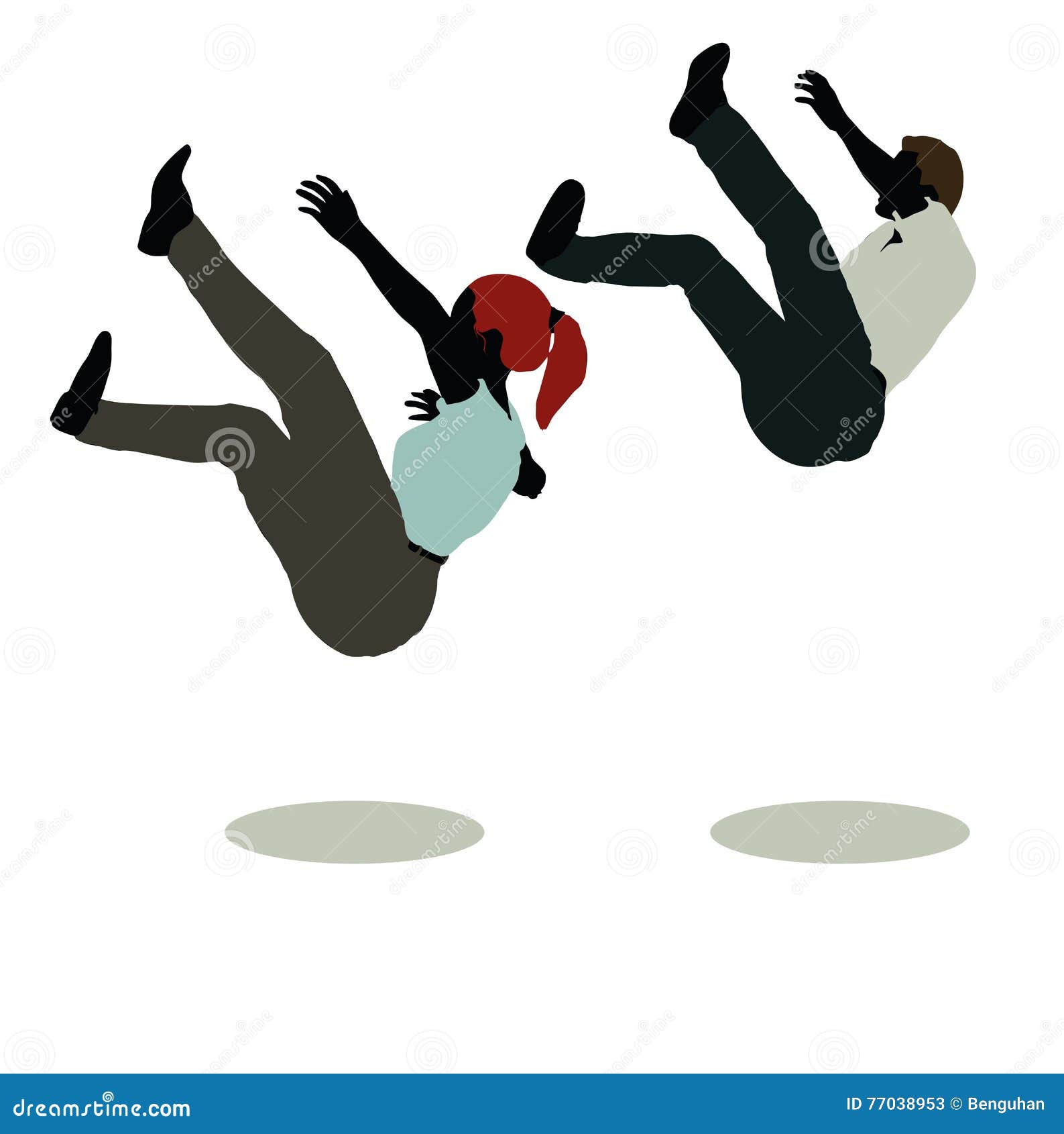 Falling Forward Pose