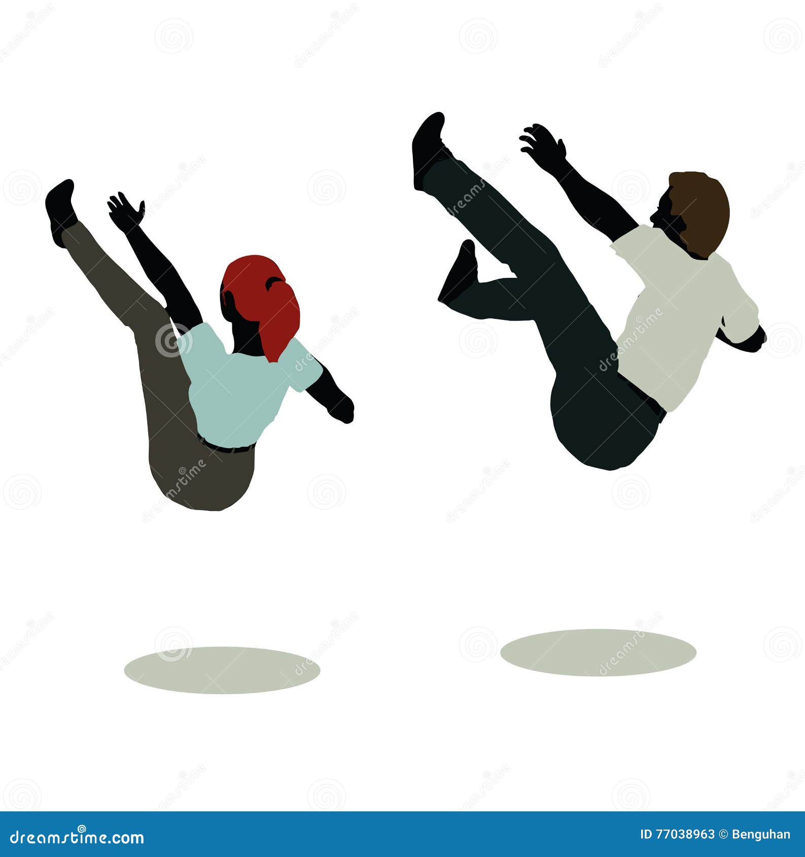 Falling Forward Pose