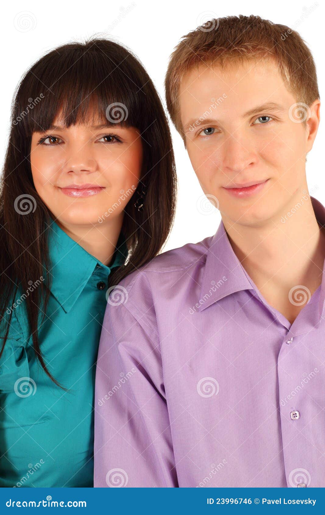 Man and Woman Smile Isolated on White Stock Photo - Image of healthy ...