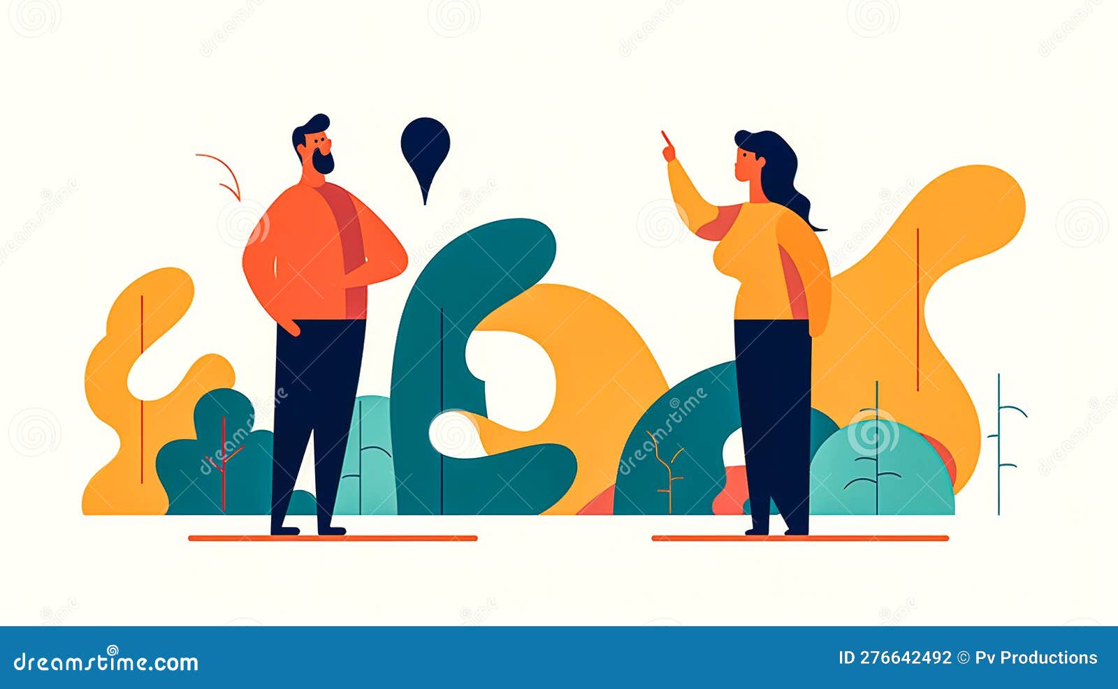 Conflicts In Couple, Misunderstanding, Problems In Communication ...