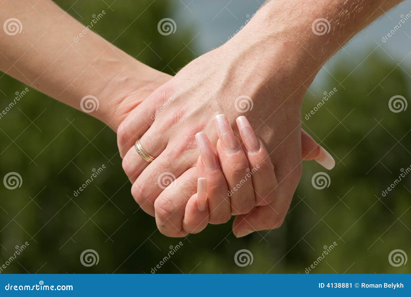 Man and Woman To Keep for Hands. Stock Image - Image of life, fingers ...
