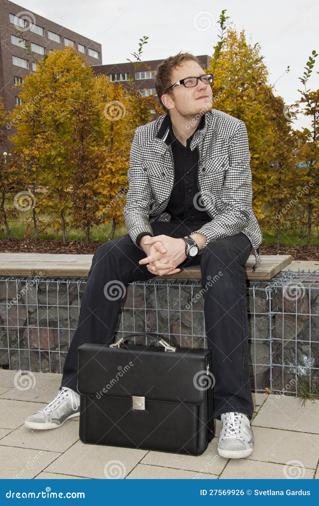 Man after work stock photo. Image of house, male, outdoors - 27569926