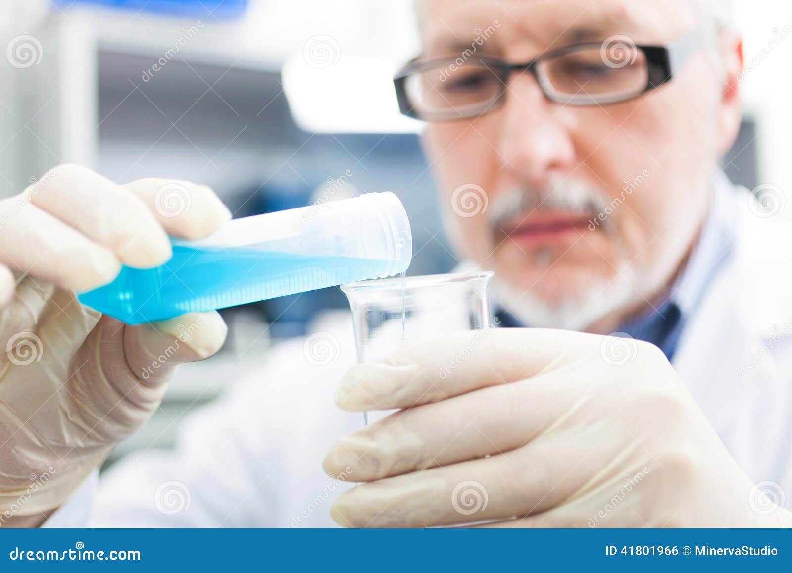 Man at Work in a Laboratory Stock Photo - Image of people, patent: 41801966