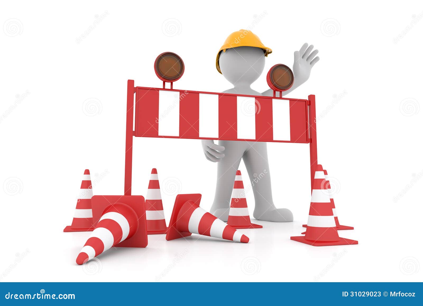 Man at work stock illustration. Illustration of clipping - 31029023