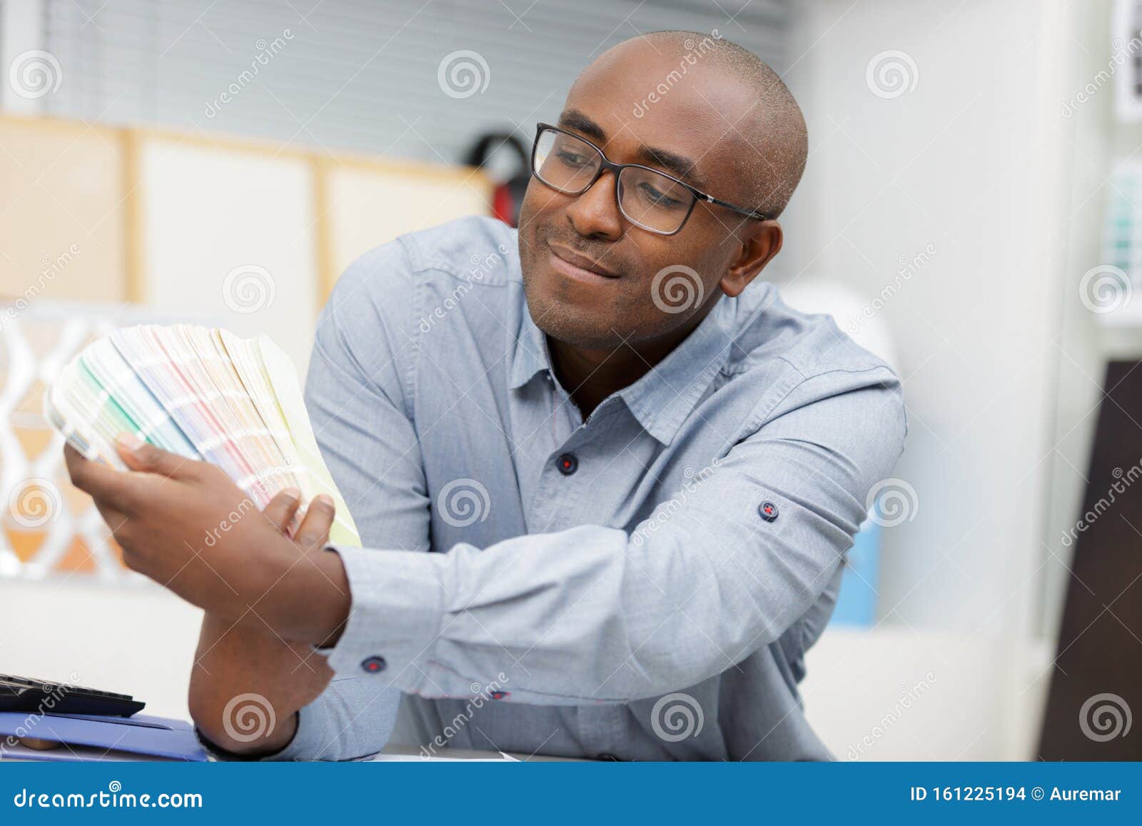 Man Worker and Graphic Designer Concept Stock Photo - Image of computer ...