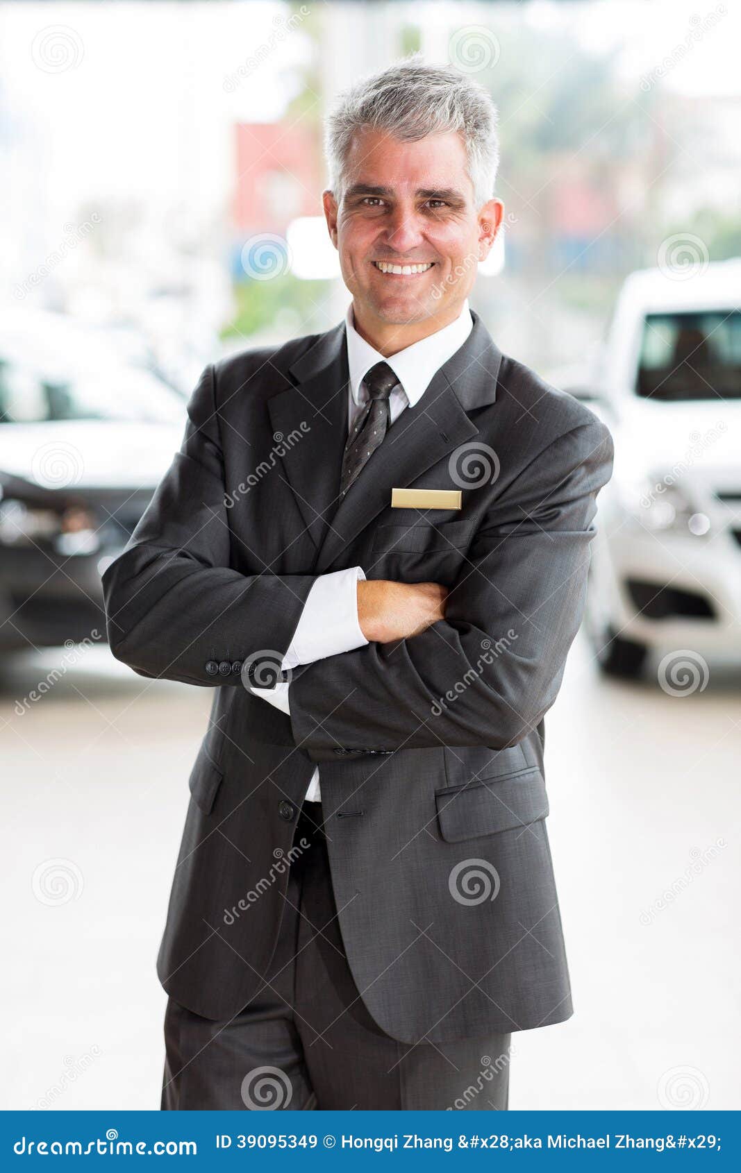 Man working car dealership stock image. Image of principal - 39095349