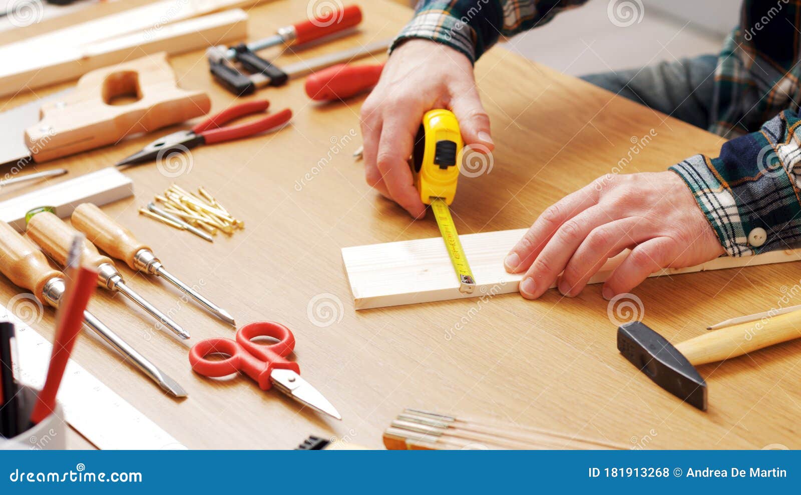 Man Working on a DIY Project Stock Photo - Image of craftsperson ...