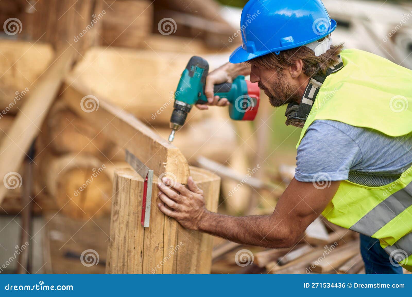 Construction Carpenter Ruler Royalty-Free Stock Photo | CartoonDealer ...