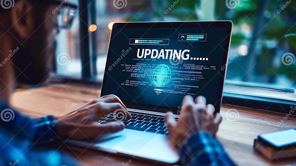 Generated image stock illustration. Illustration of working - 332735338