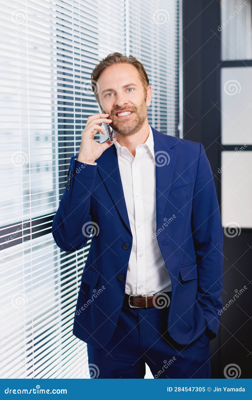 Man working in the office stock image. Image of indoors - 284547305