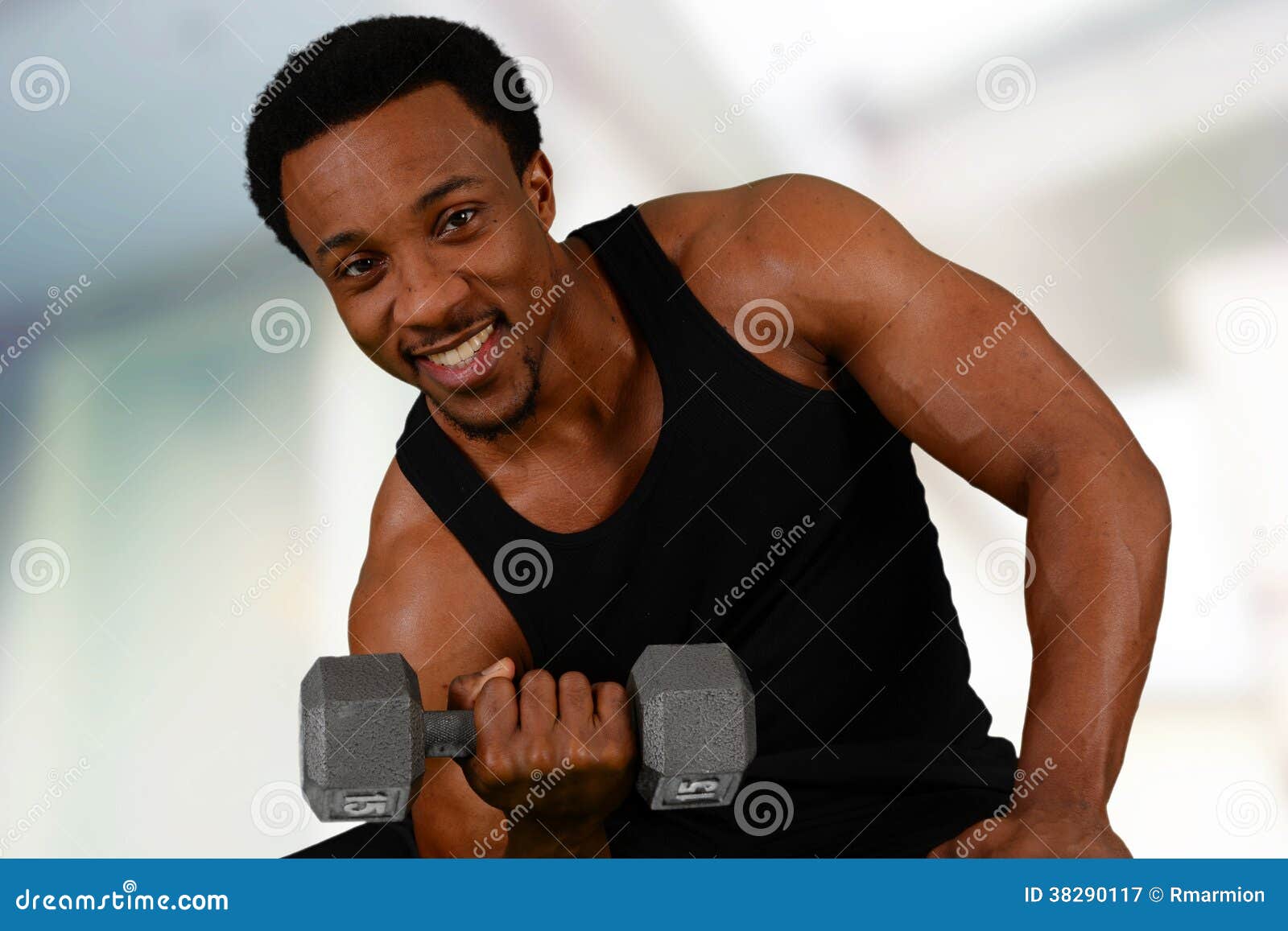 Man Working Out stock image. Image of caucasian, training - 38290117