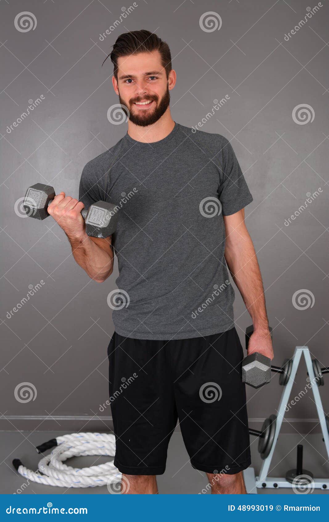 Man Working Out stock image. Image of training, active - 48993019