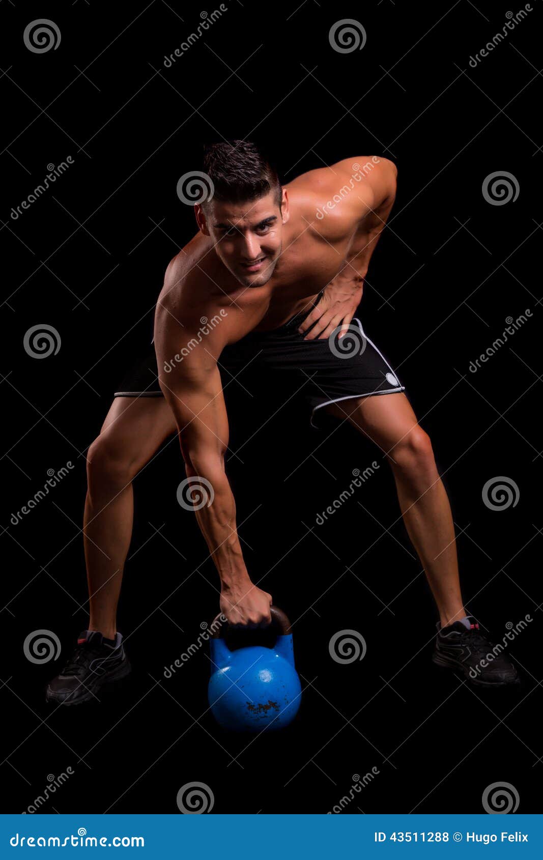 Man working out stock photo. Image of heavy, chest, handsome - 43511288