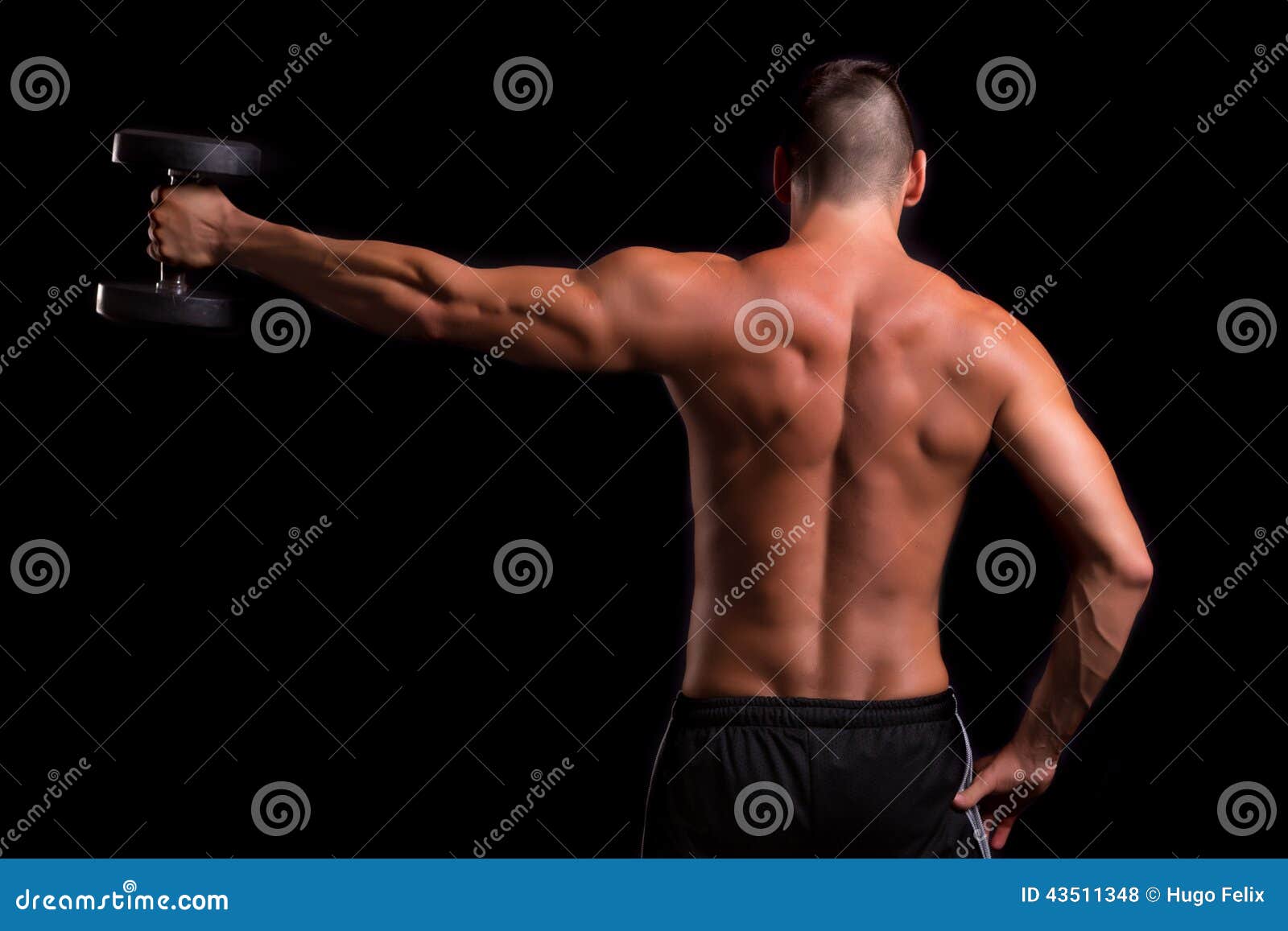 Man working out stock photo. Image of fitness, biceps - 43511348