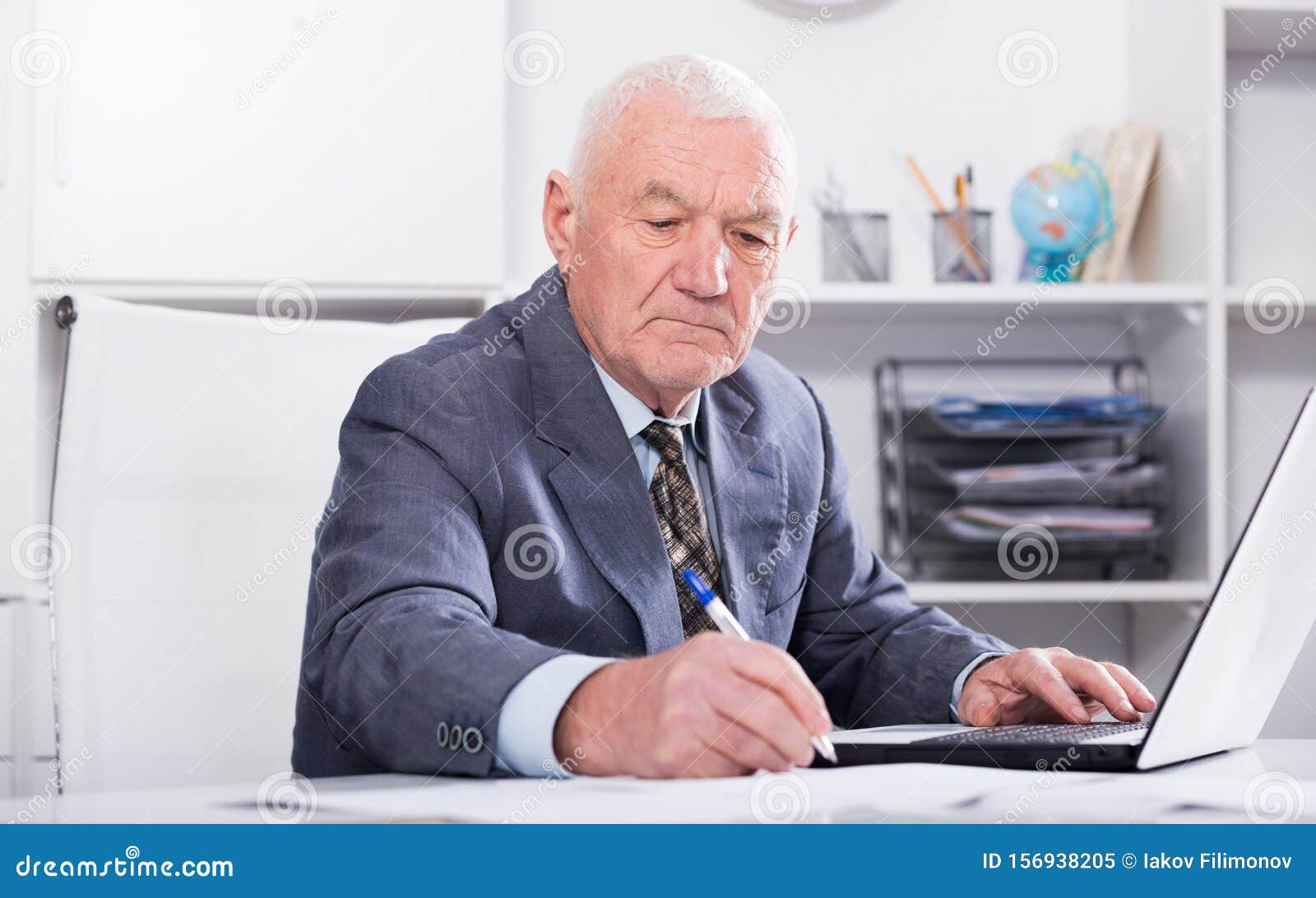 Man working productively stock image. Image of effective - 156938205
