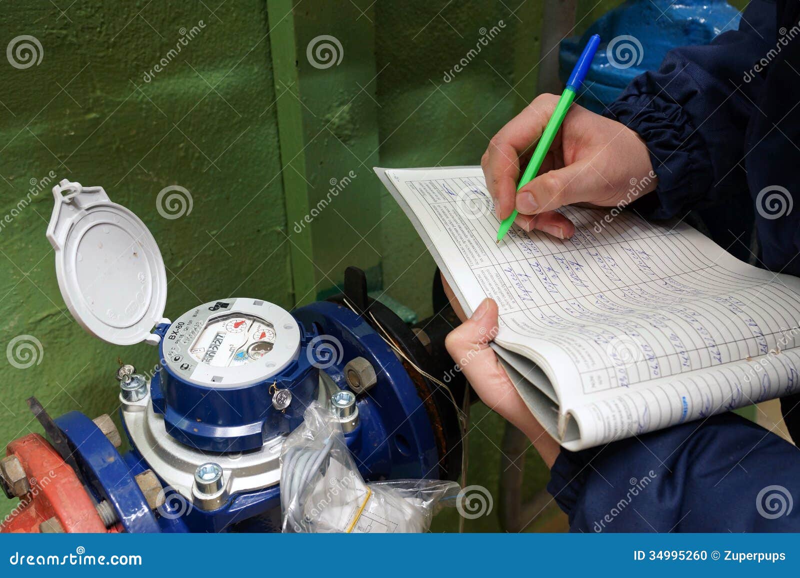 Man working stock photo. Image of industrial, renovation - 34995260
