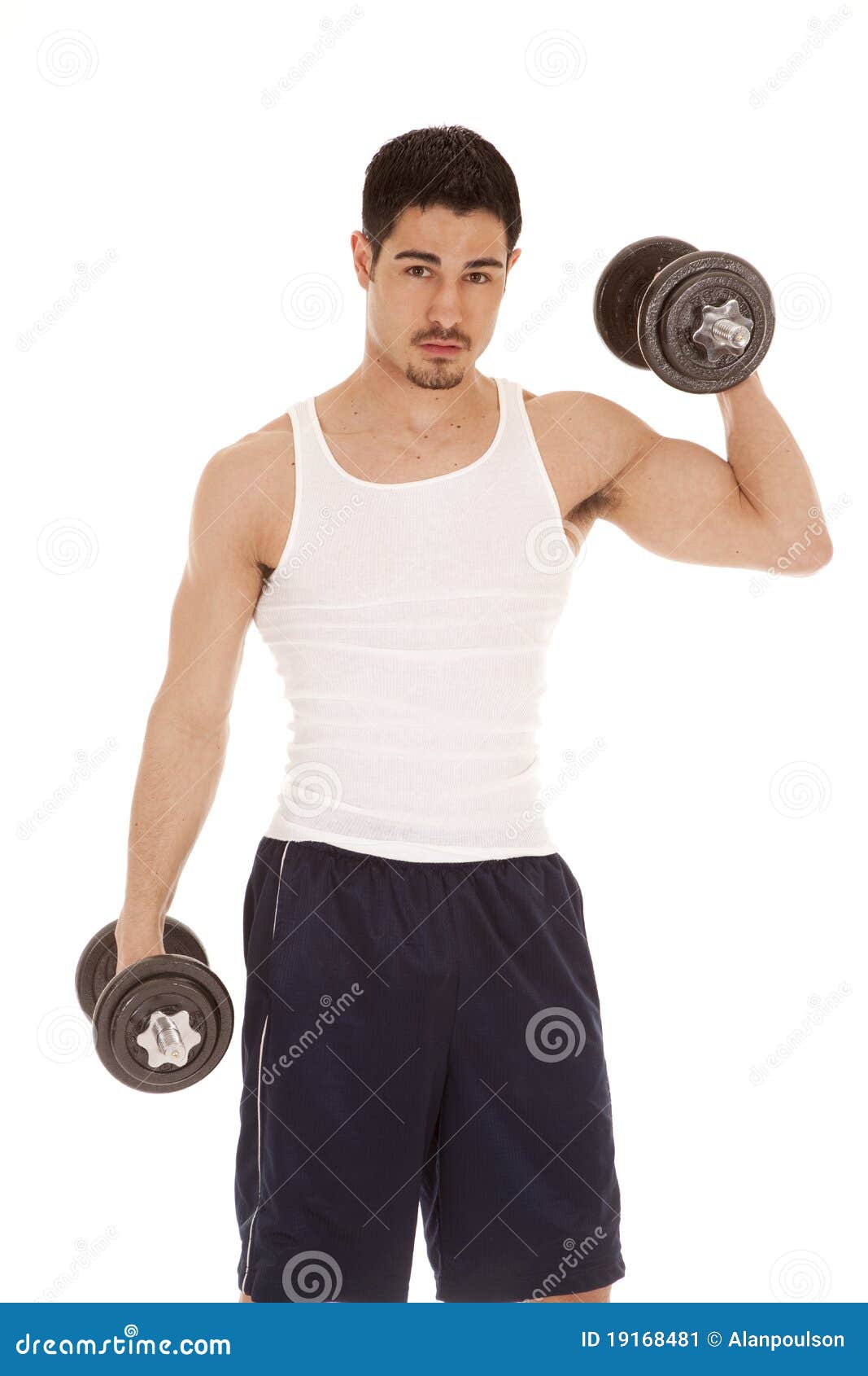 Man workout arm up stock image. Image of muscle, black - 19168481