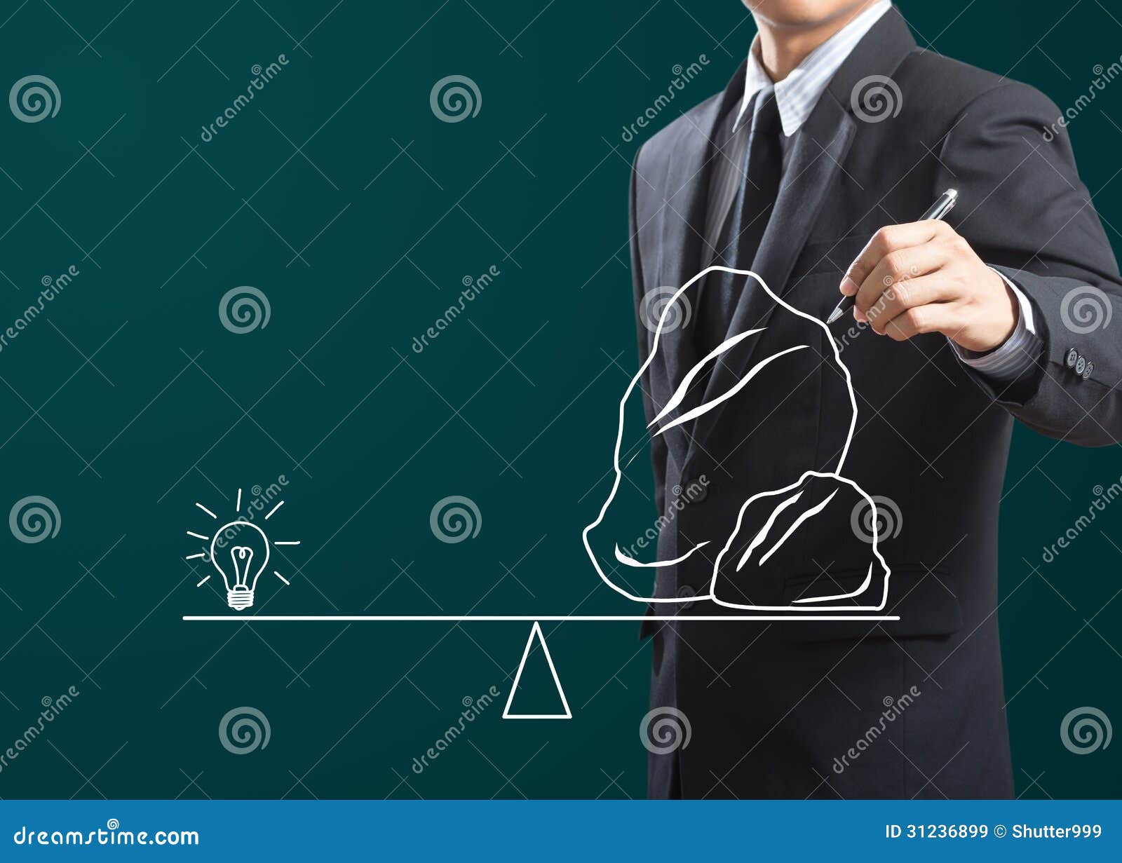 Idea To Success Stock Image | CartoonDealer.com #45388999