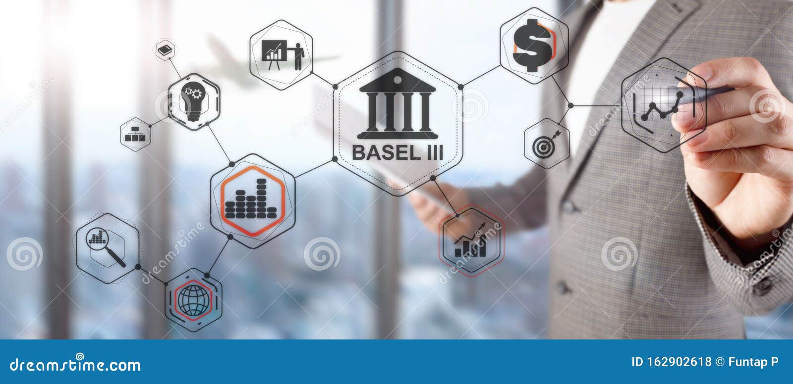 Man Writes on a Virtual Whiteboard: Basel 3. Banking Supervision ...