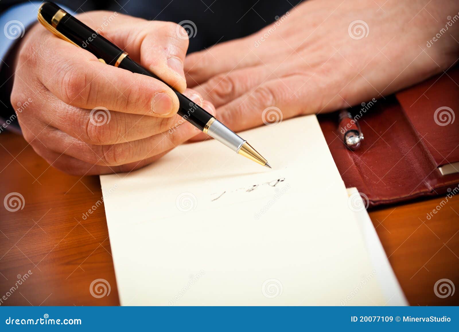 Man writing documents stock image. Image of paperwork - 20077109