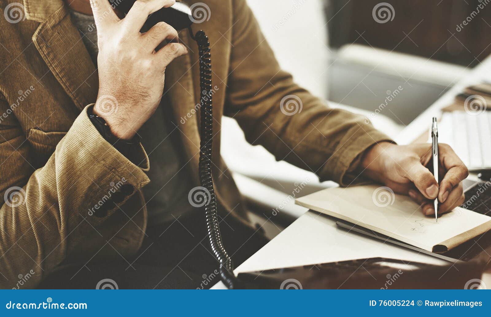 Man Writing Sketch Memo Note Paper Concept Stock Photo - Image of ...