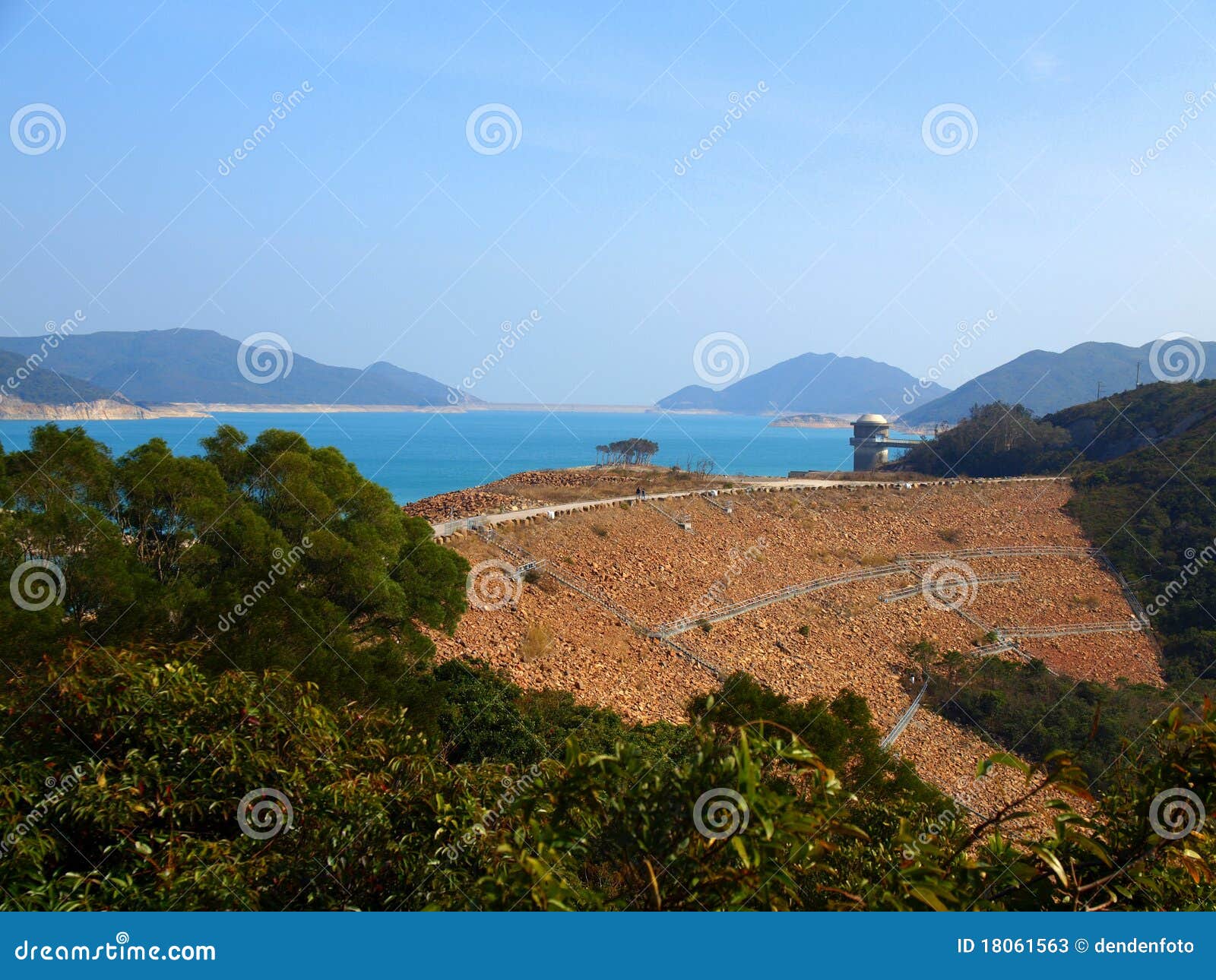Man Yee Reservoir stock image. Image of territory, water - 18061563