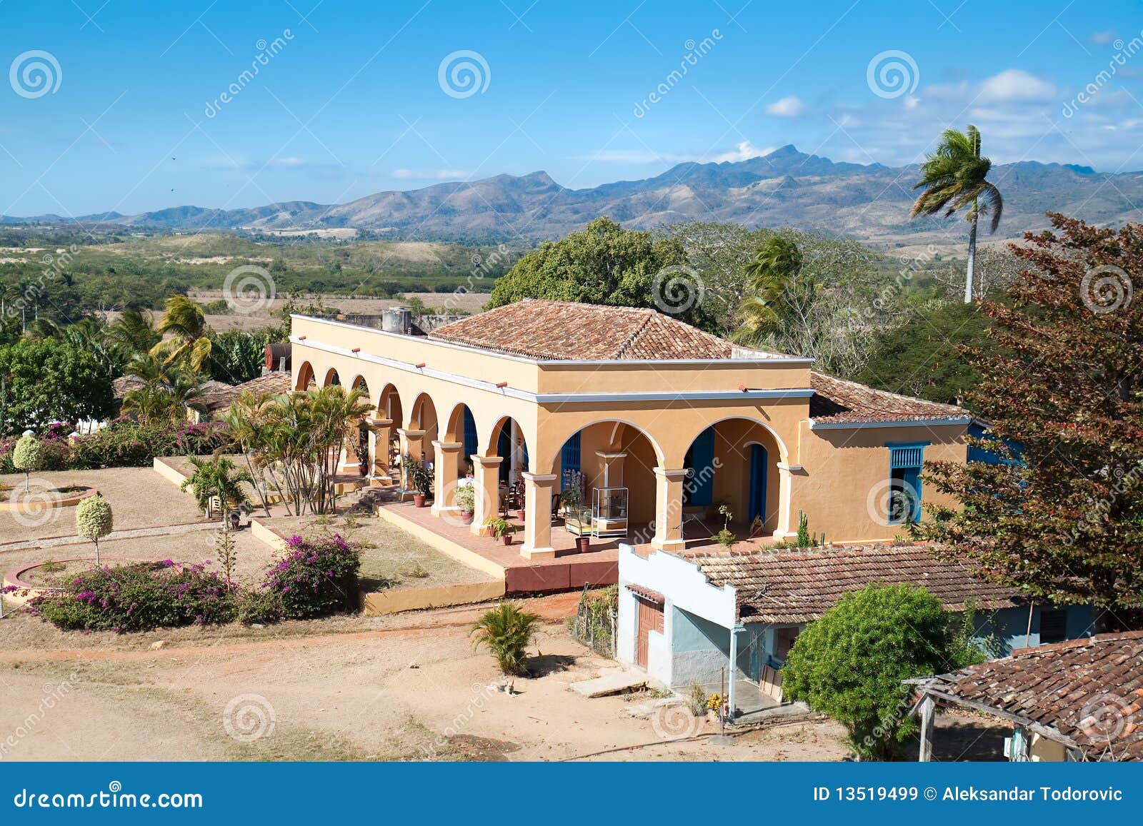 Manaca-Iznaga stock image. Image of cuba, aged, garden - 13519499