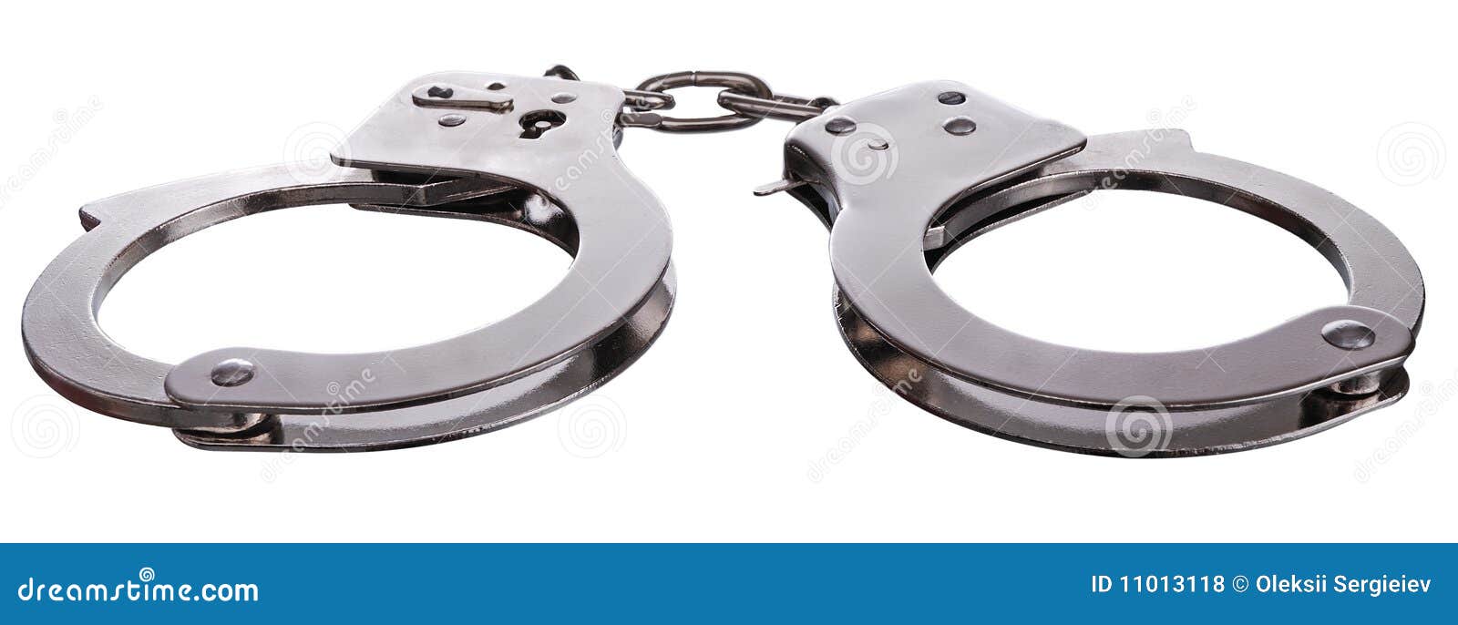 Manacles d'acier photo stock. Image du contraintes, dispositif - 11013118
