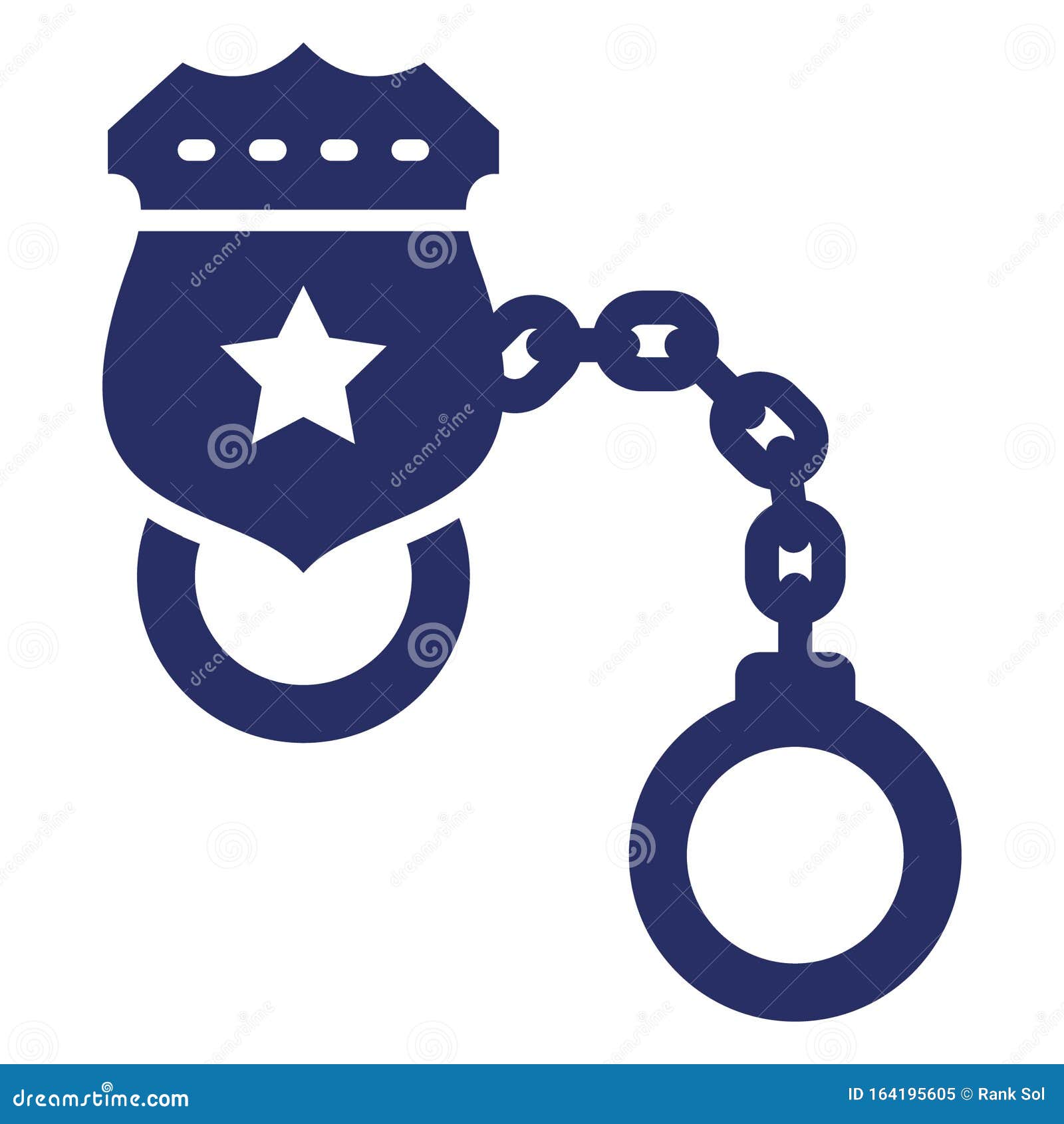 Manacles Isolated Vector Icon Which Can Easily Modify or Edit Stock ...