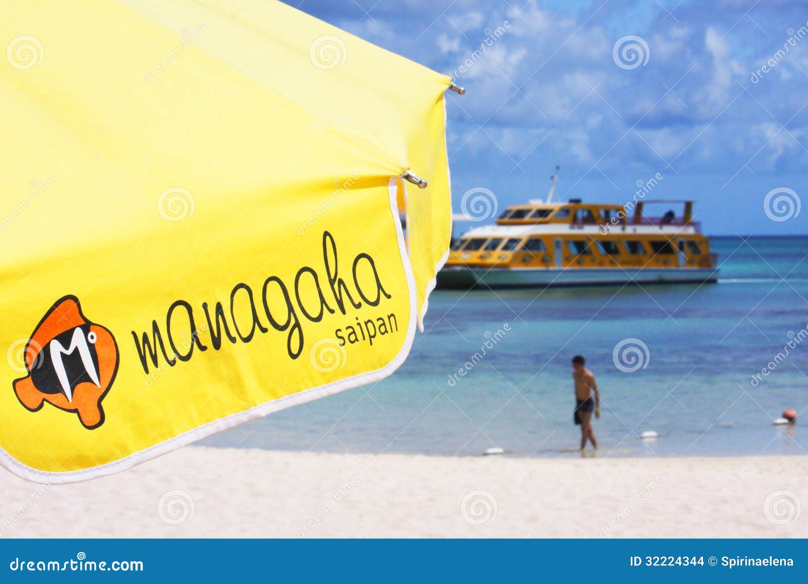 Managaha-Insel redaktionelles stockbild. Bild von ökologie - 32224344