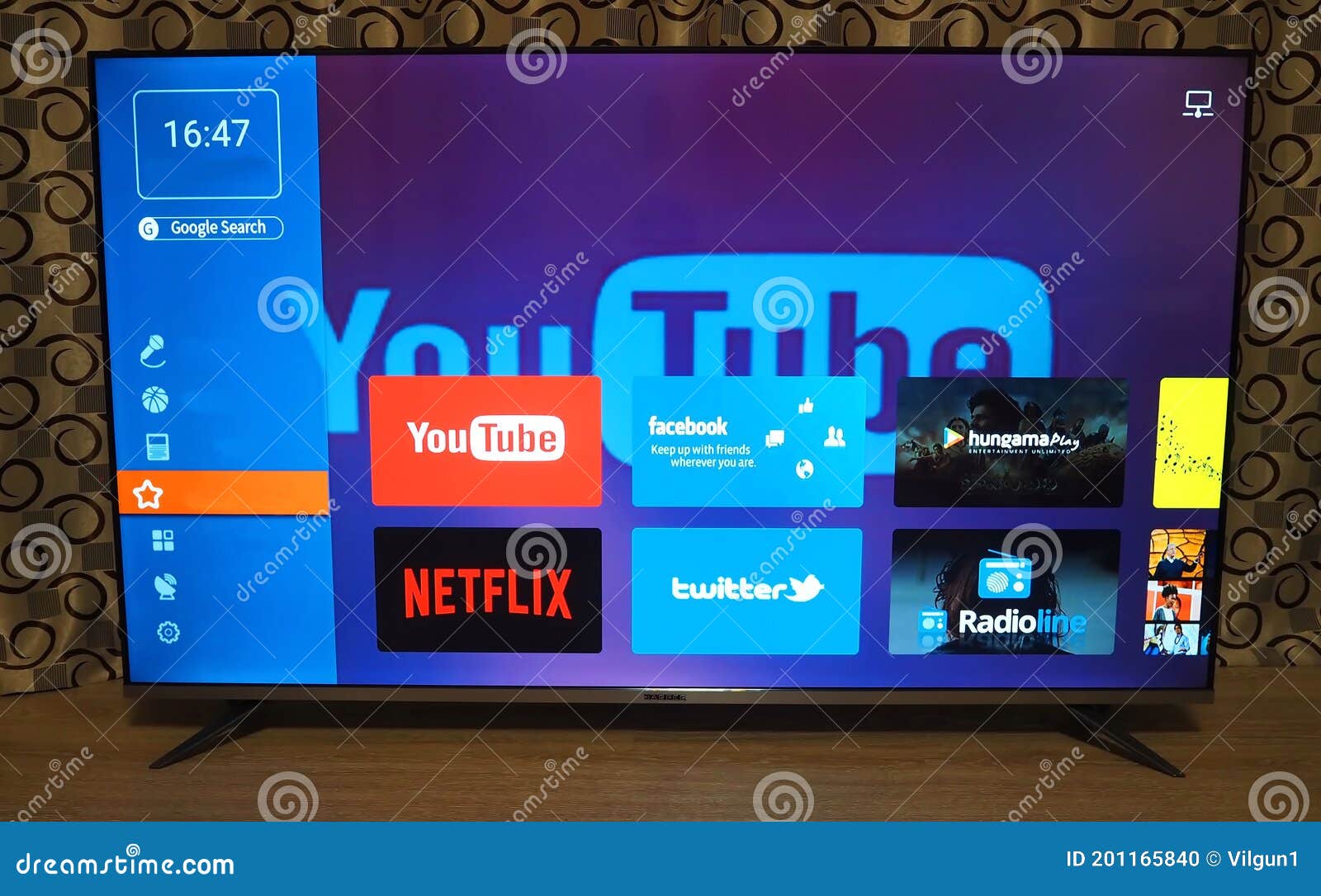 Manage SMART TV Programs. Various Program Installed on the LED TV ...