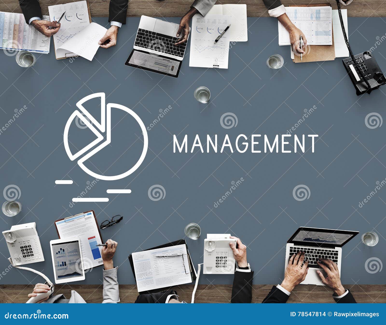 Management Business Strategy Manager Controlling Concept Stock Photo ...