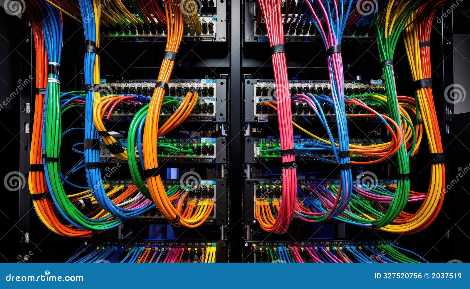 Management Cabling Royalty-Free Illustration | CartoonDealer.com #324812181