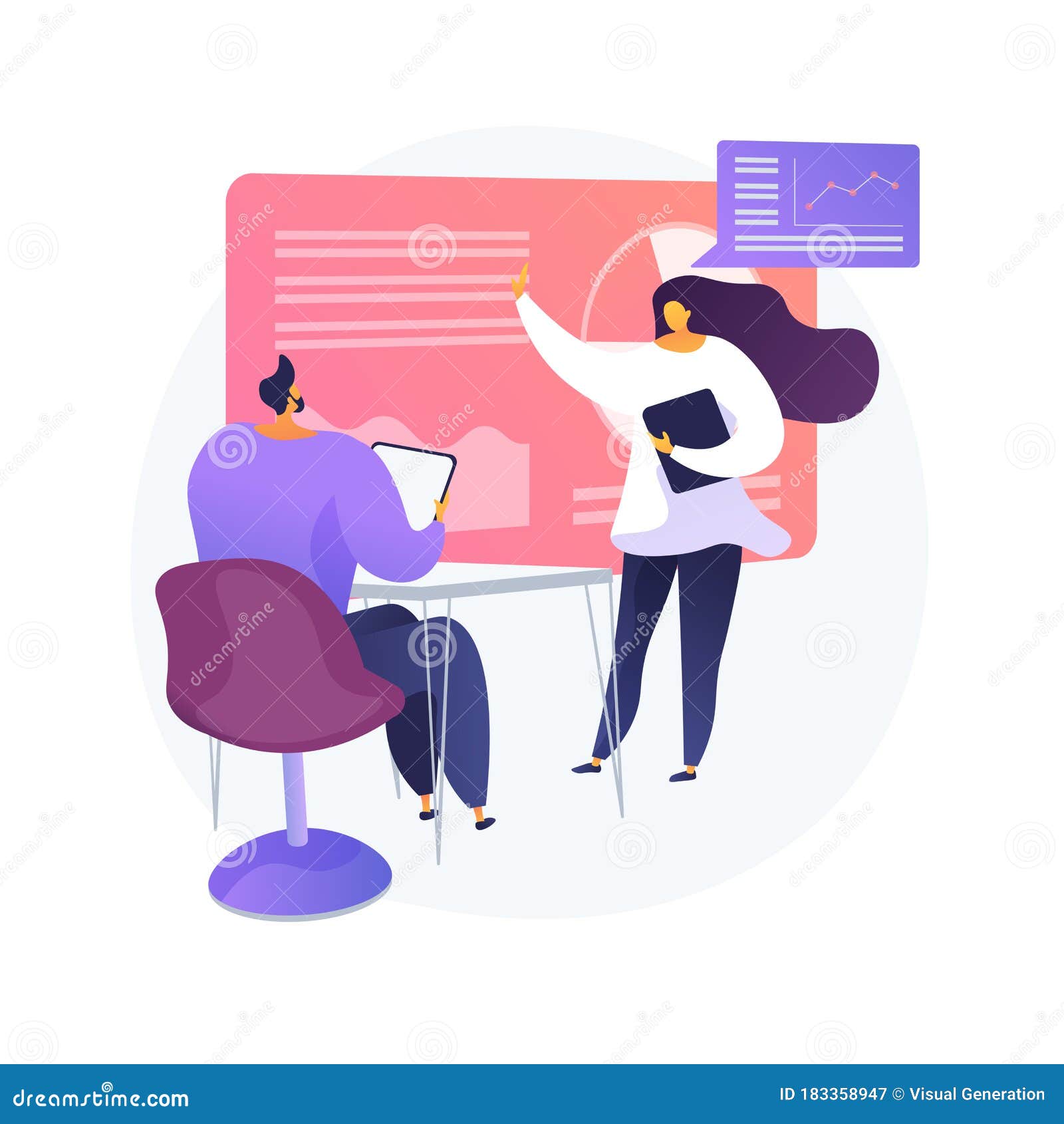 It Management Courses Vector Concept Metaphor Stock Vector ...