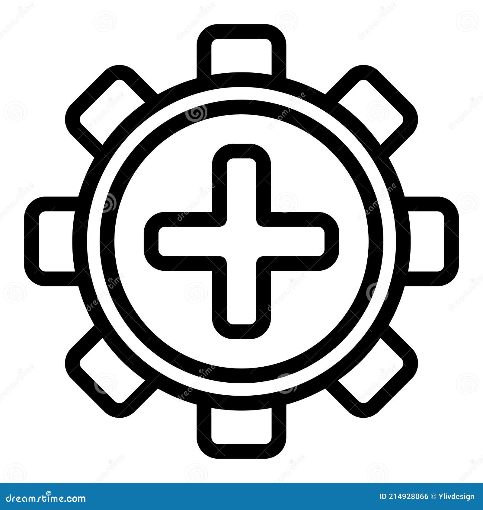 Management Crew Icon, Outline Style Stock Vector - Illustration of line ...