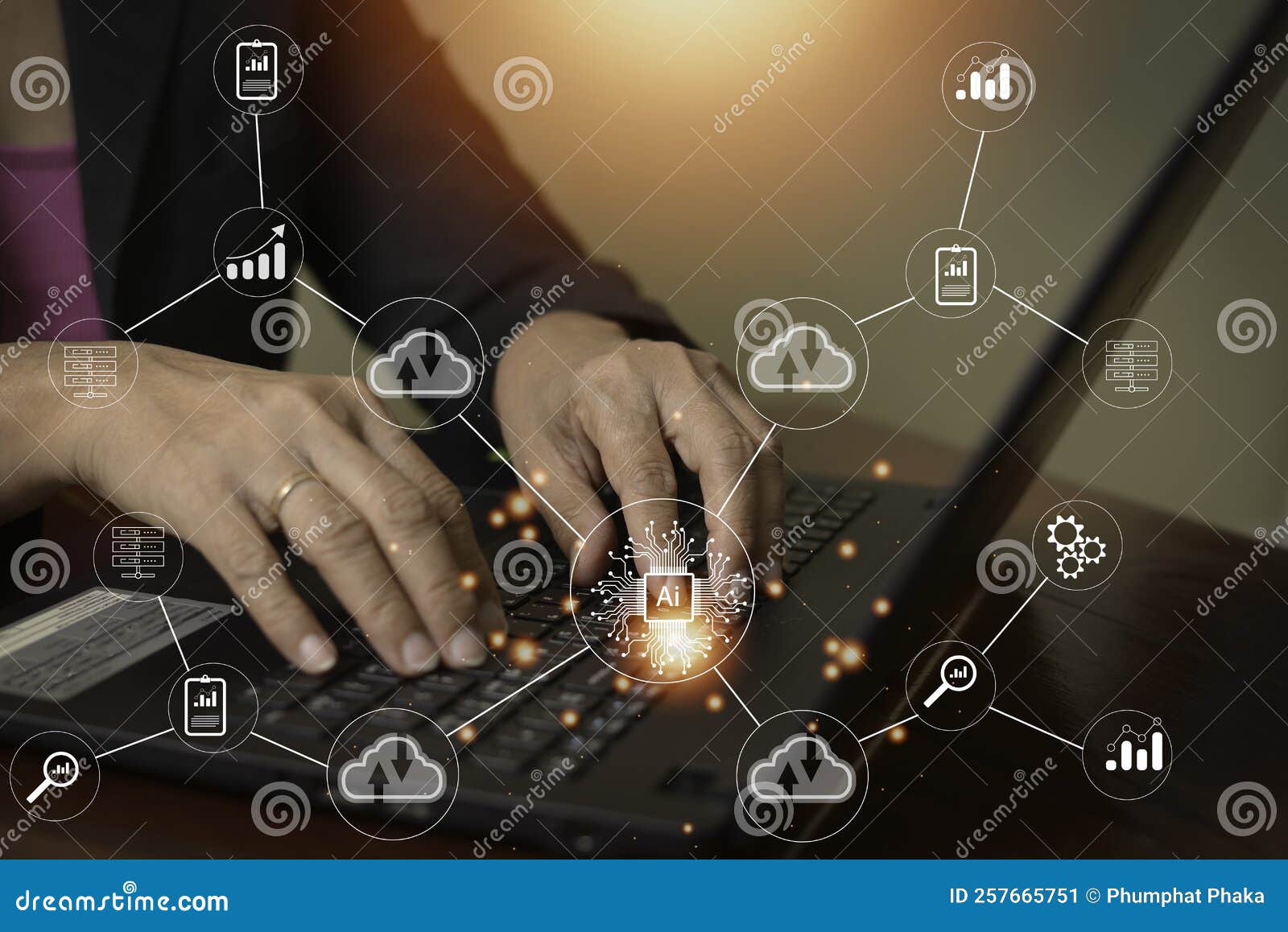 Management Digital Transformation Change, Internet of Thing ...