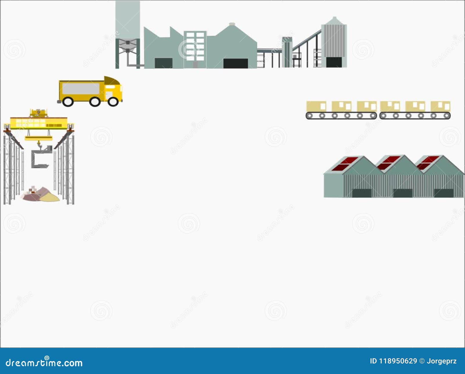 Supply Chain Management SCM. Animate Process Stock Video - Video of ...
