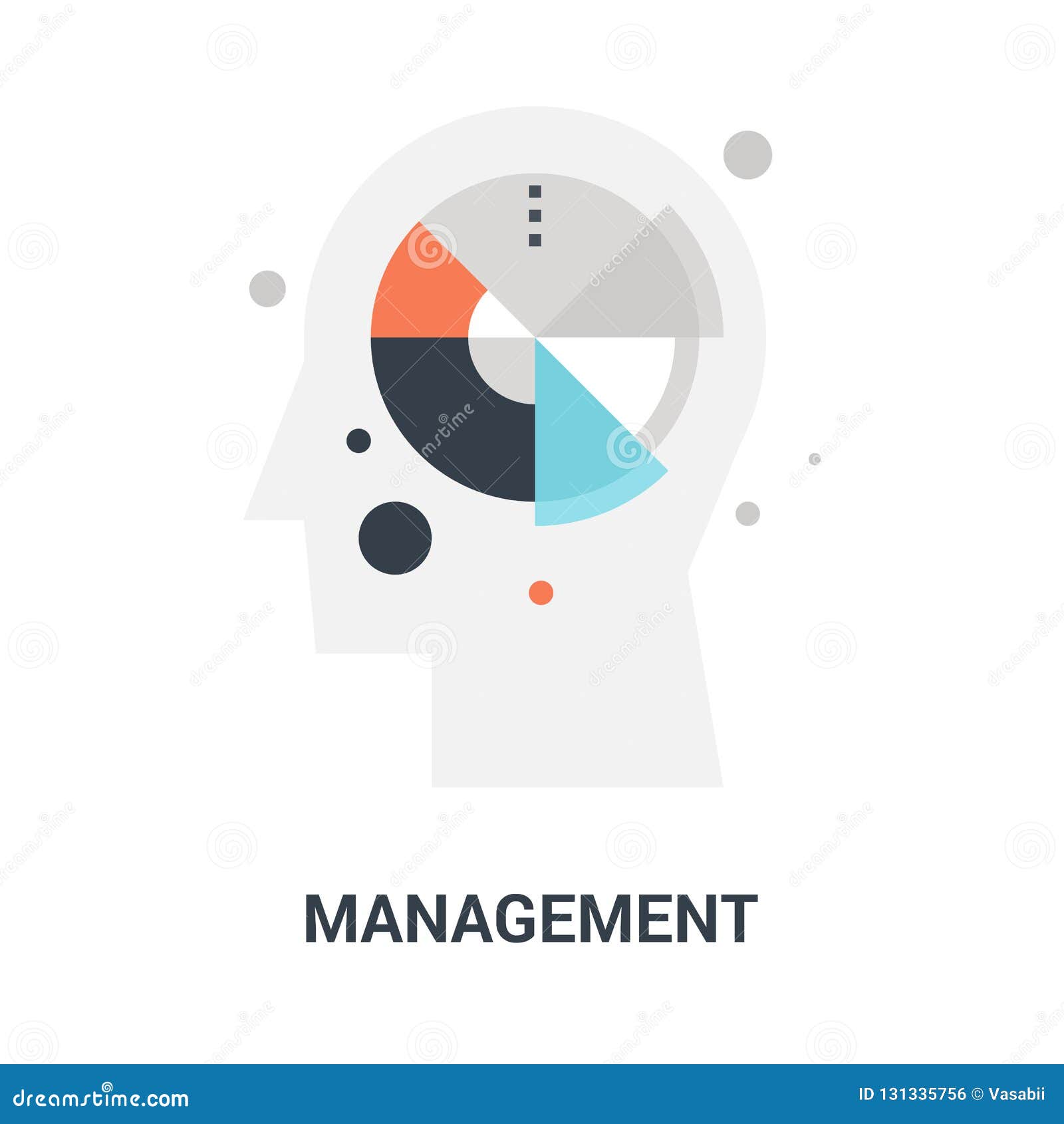 Management icon concept stock vector. Illustration of experience ...