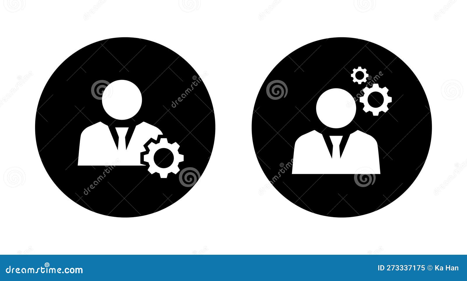 Management Icon Vector. Manager Avatar Concept Stock Vector ...