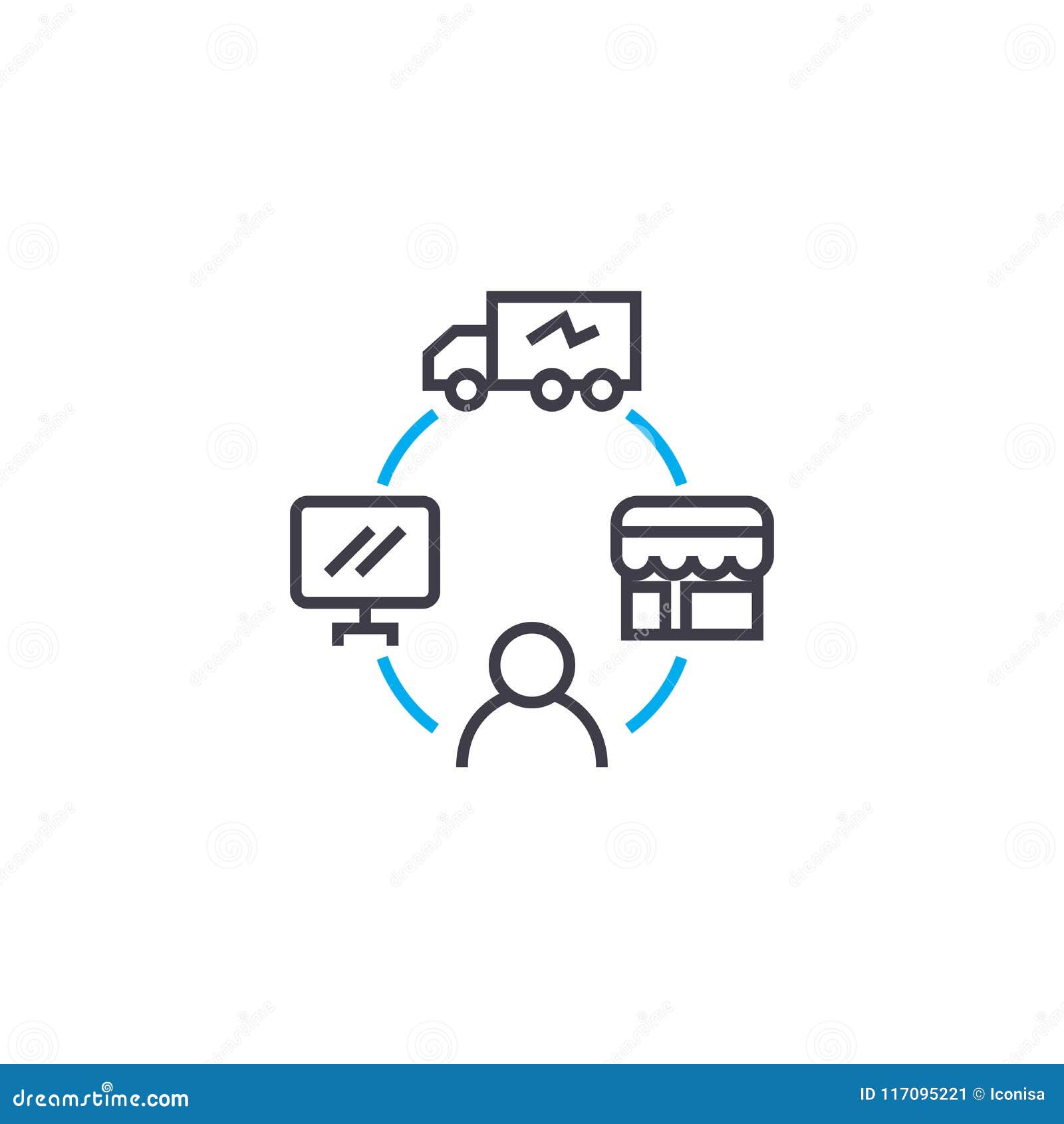 Management of Logistics Linear Icon Concept. Management of Logistics ... Management of Logistics Linear Icon Concept. Management of Logistics ...