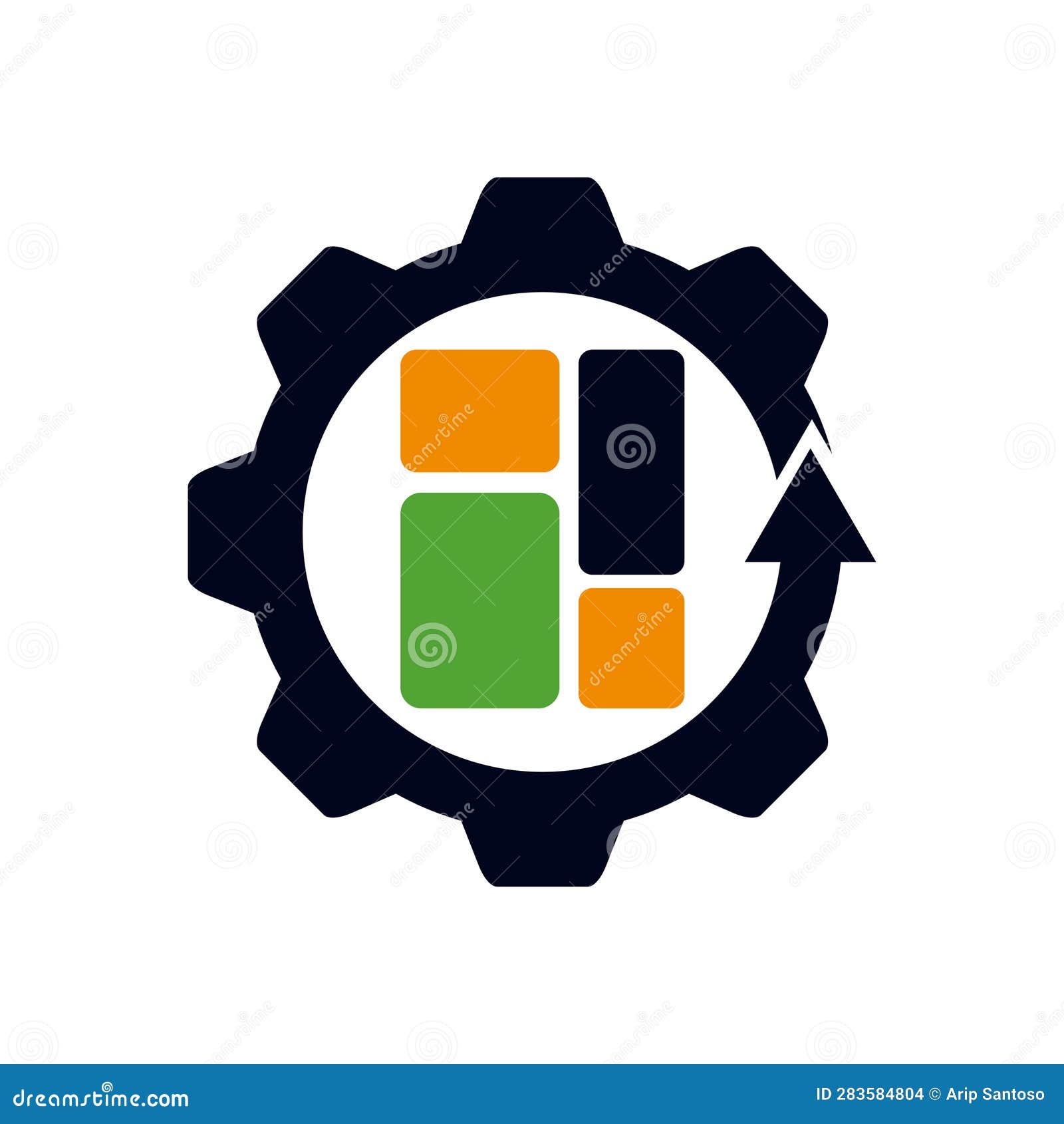 Management Logo Template. Icon Illustration Brand Identity. Isolated ...