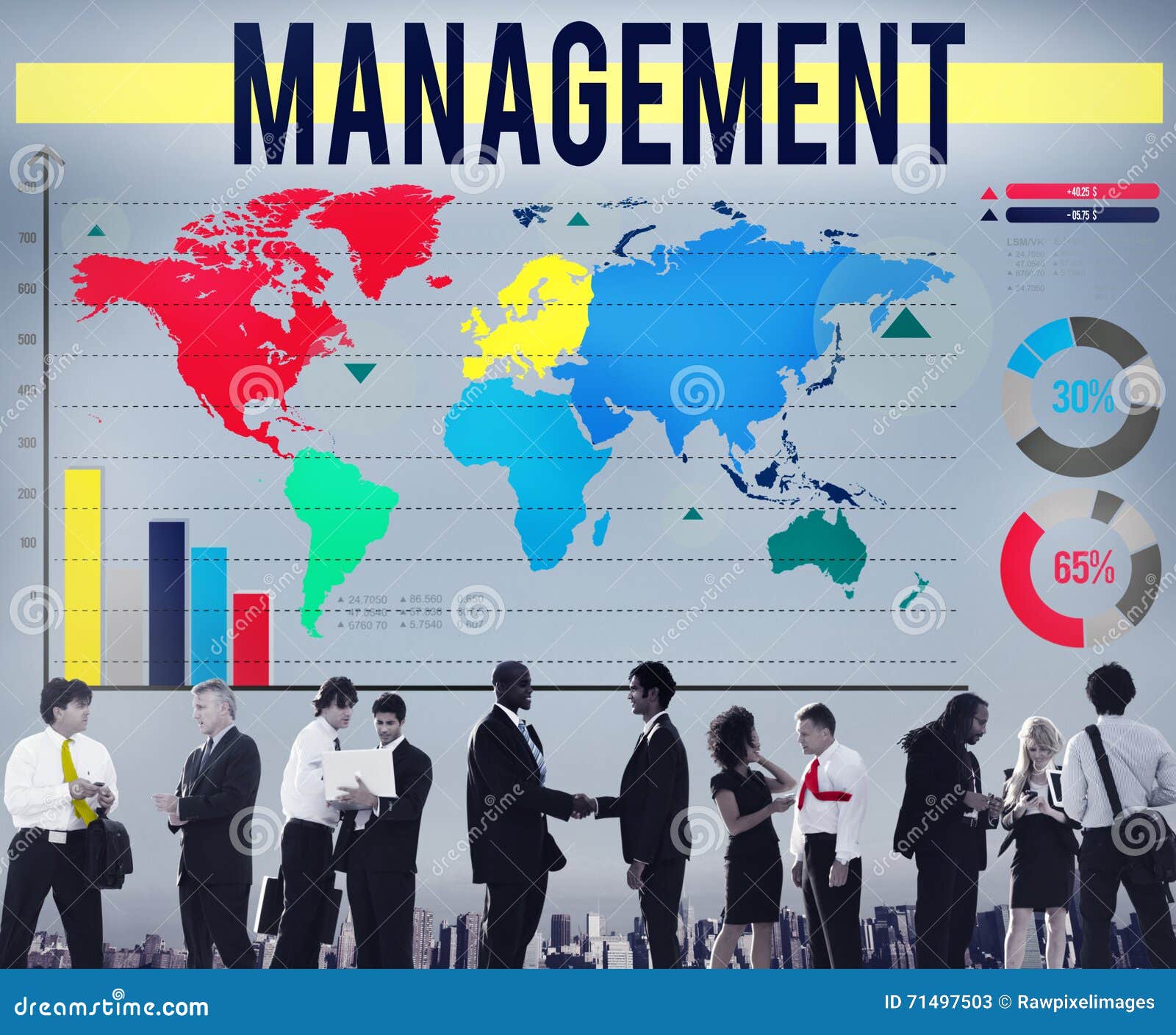 Management Manage Leadership Training Concept Stock Illustration ...
